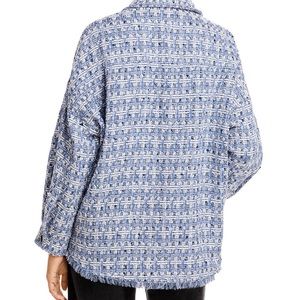 Aqua | Jackets & Coats | Aqua Tweed Jacket Nwot | Poshmark